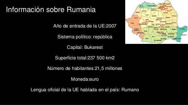 El idioma rumano