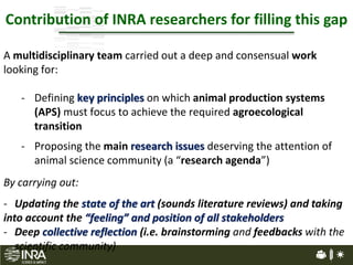 Livestock and Agroecology: Redesigning animal production systems | PPT