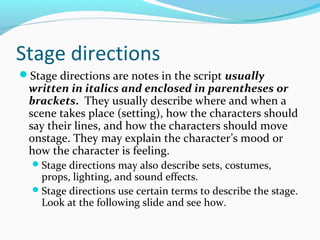 Eli eng125 intro to drama | PPT