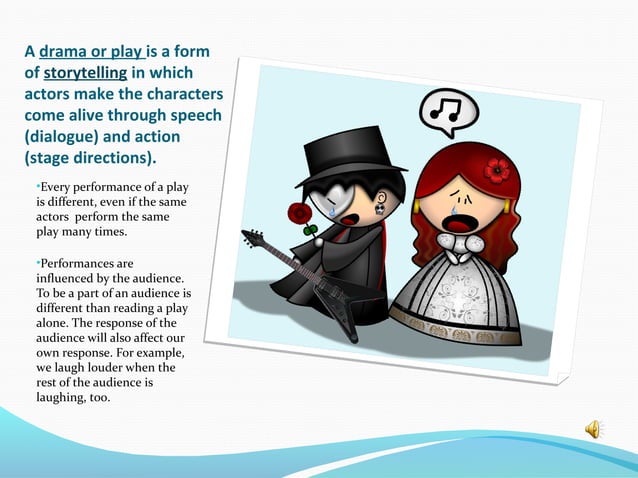 Eli eng125 intro to drama | PPT | Musicals | Genres