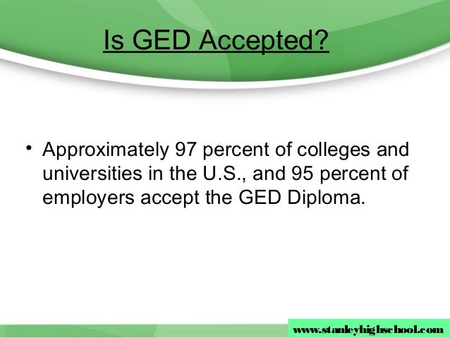 Eligibility And Requirements For The GED Test Eligibility And Requirements For The GED Test
