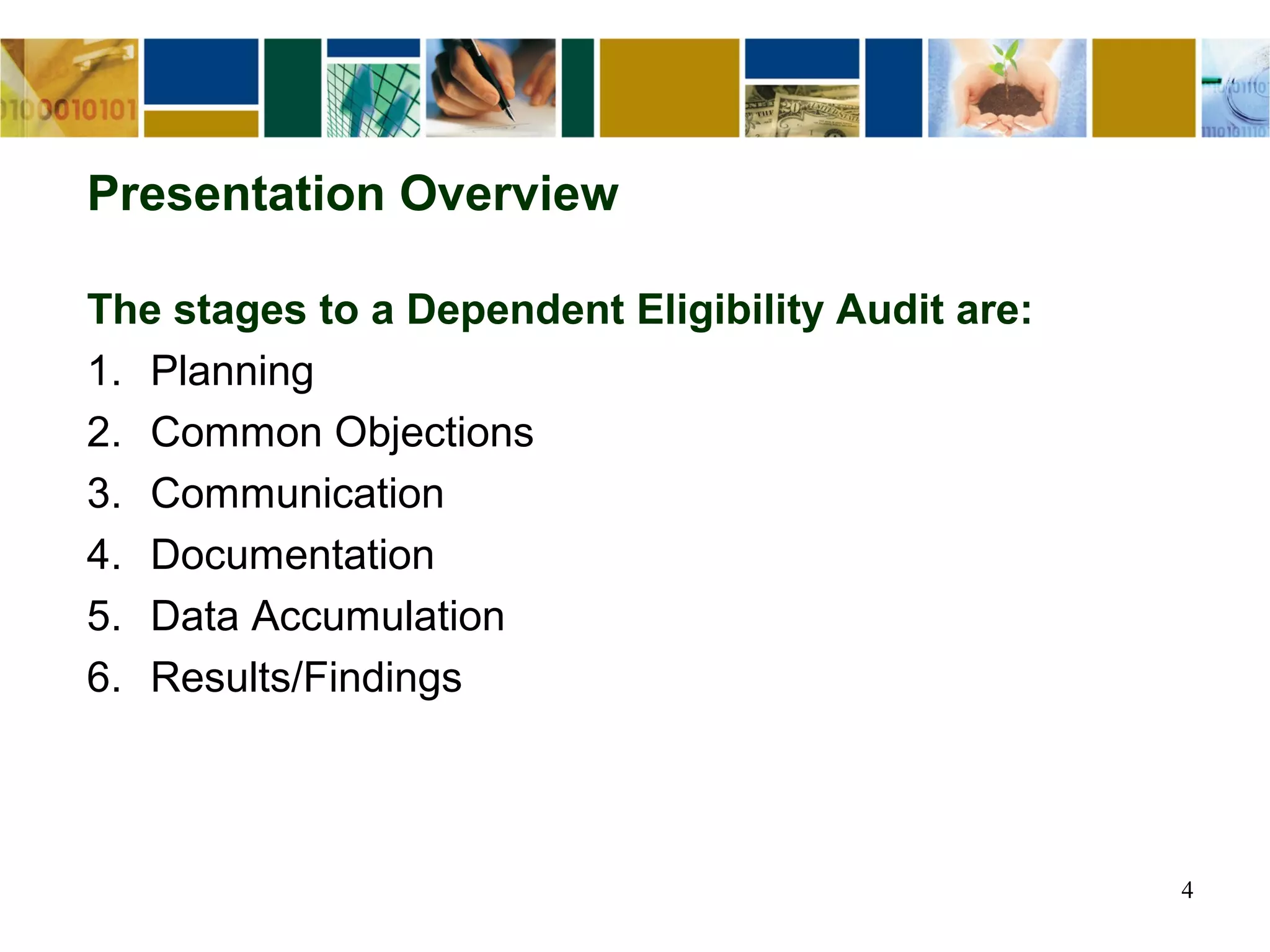 Eligibility audit presentation current | PPT