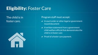 Head Start: Determining, Verifying and Documenting Eligibility | PPTX