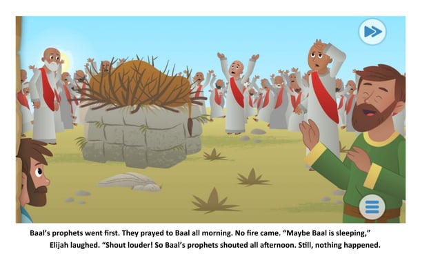 Elijah, Ahab and Jezebel, no rain for 40 days, GOD's love, GOD's ...