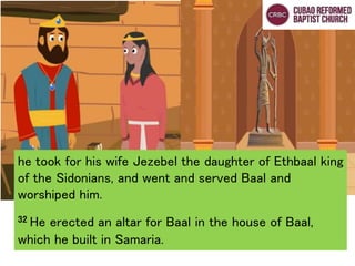 Elijah fed by the ravens | PPTX