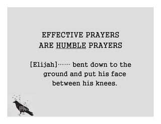 Elijah Prays | PPT