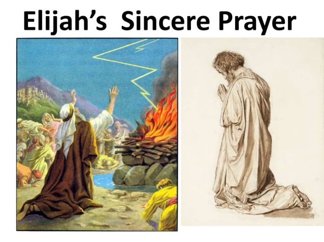 Elijah’s prayer | PPT