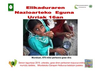 Elikaduraren eguna | PDF