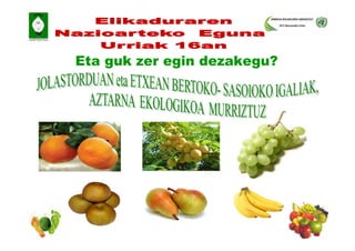 Elikaduraren eguna | PDF