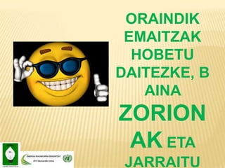 Elikaduraren mundu eguna | PPTX