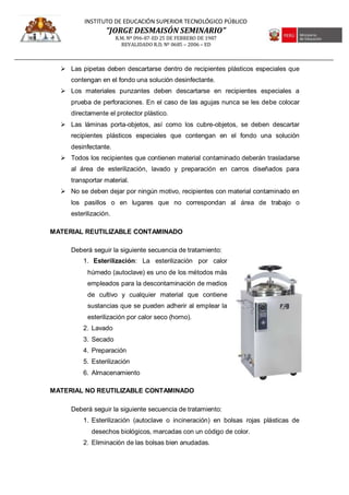 Eliminación de material contaminado | PDF