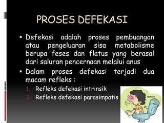 Eliminasi alvi (bab) | PPT