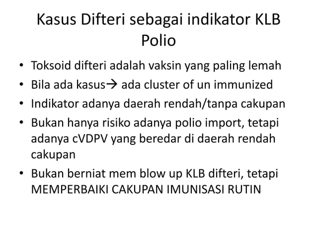 Eliminasi penyakit PD3I, imunisasi dasar dan booster - Copy.ppt