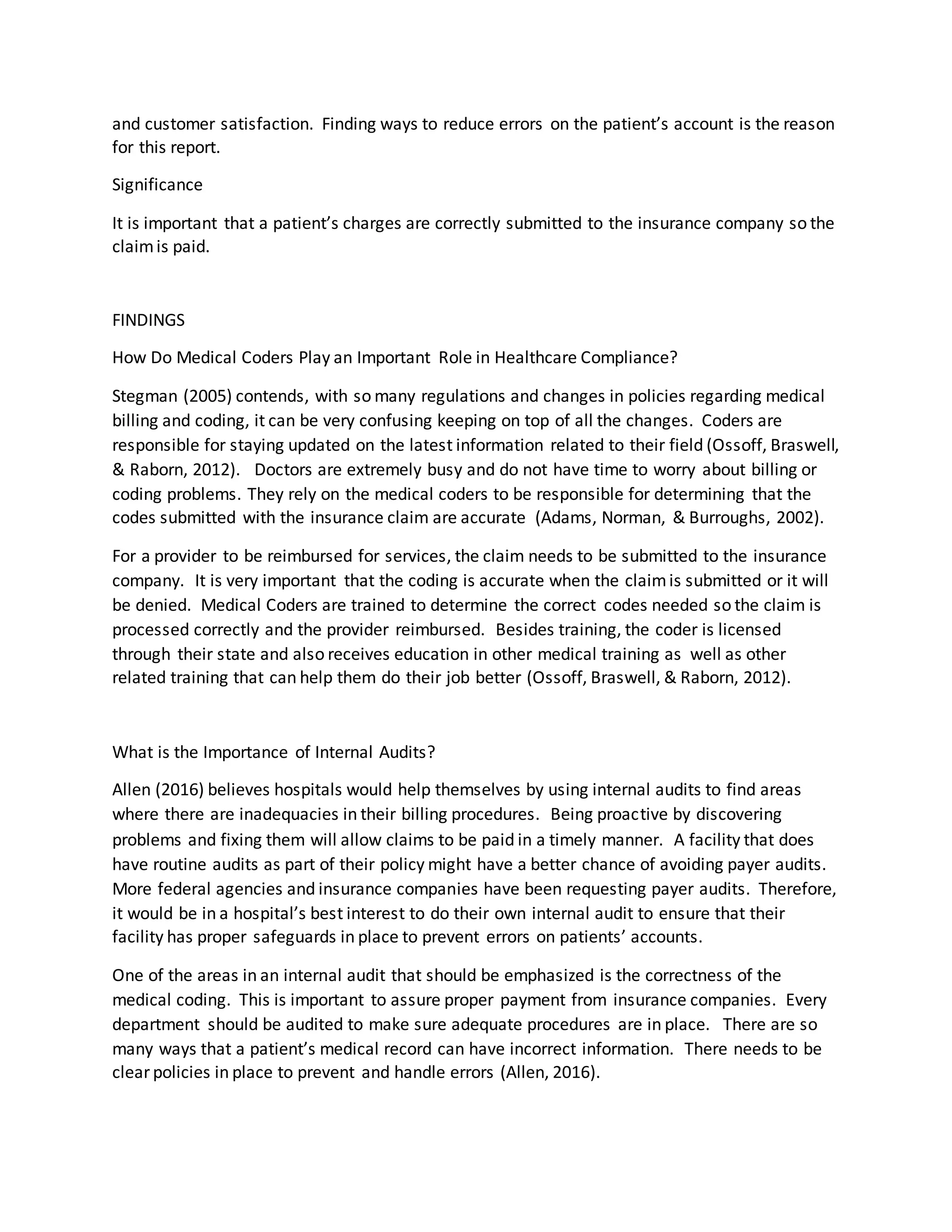 Eliminating human errors in medical coding | PDF