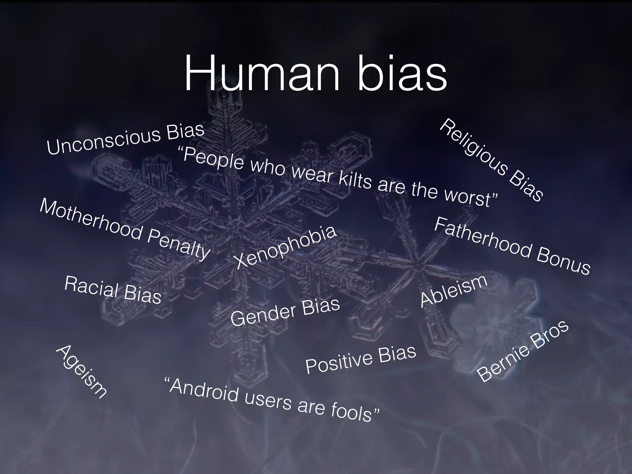 Eliminating Machine Bias - Mary Ann Brennan - ML4ALL 2018 | PPT