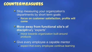 Eliminating silos across functional lines | PPTX