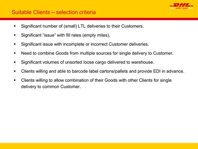 Eliminating waste in logistics | PPT