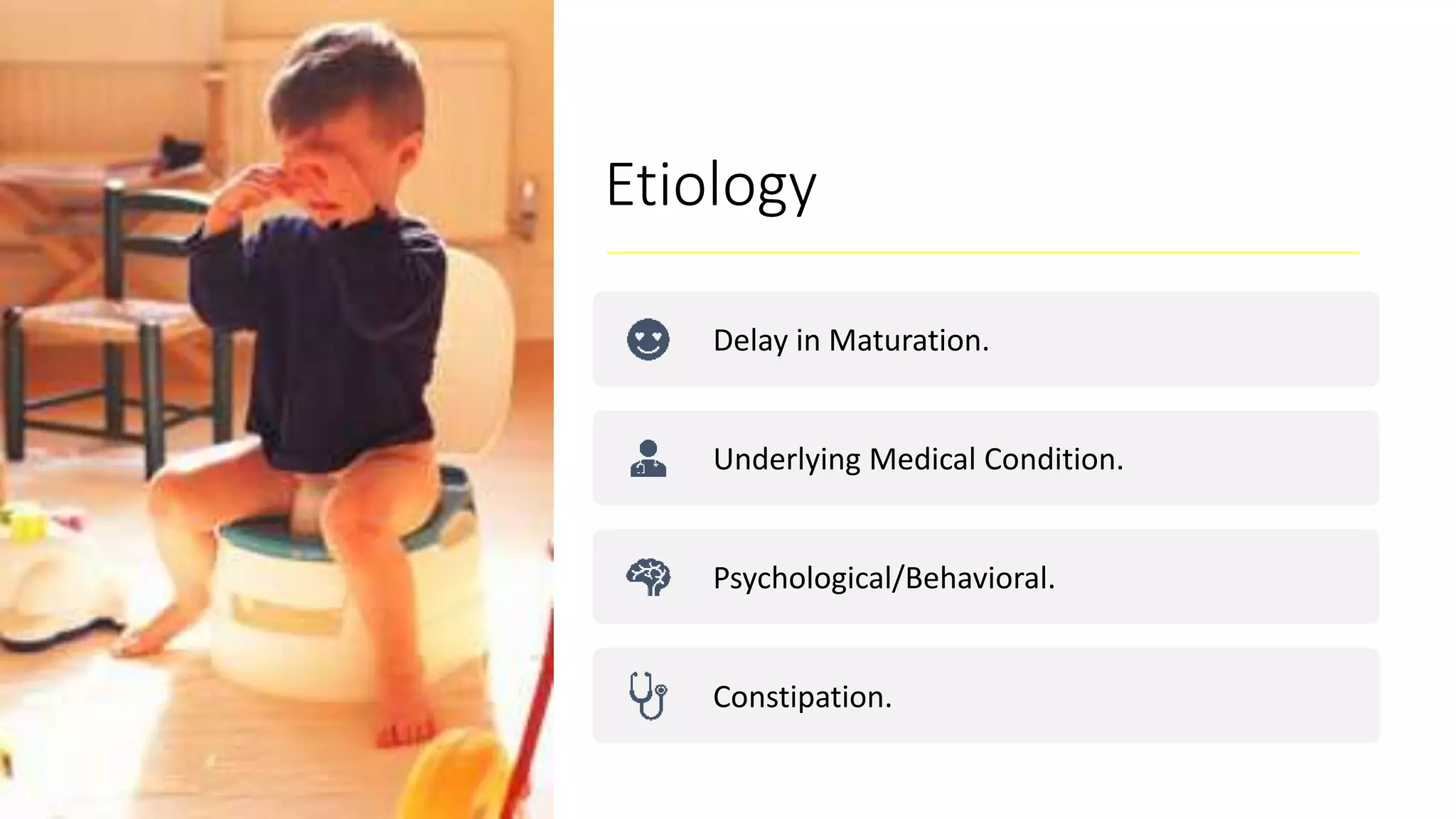 Elimination disorders in children | PPTX