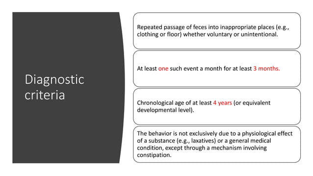 Elimination disorders in children | PPTX | Digestive Disorders ...