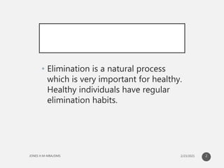 Elimination | PPTX