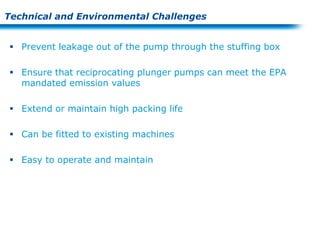 Elimination voc-emissions-reciprocating-pump-stuffing-box | PPT