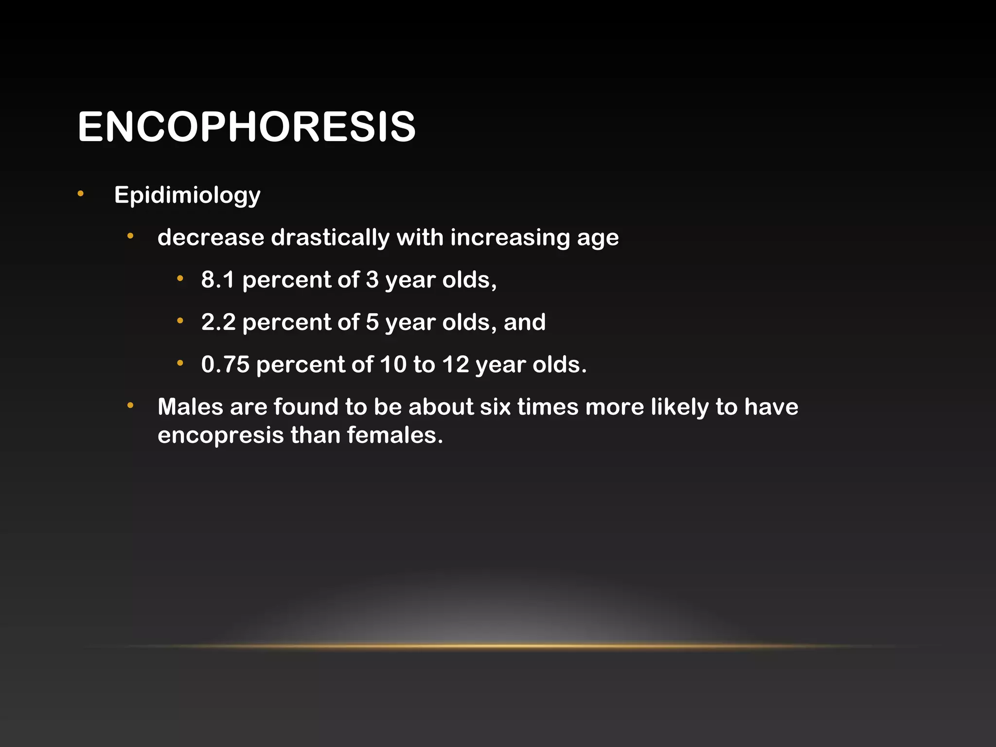 Elimination disorders | PPT