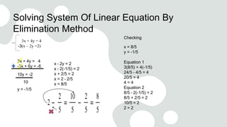 Elimination Method Mathematics 8 Linear Equation In 2 variables .pptx