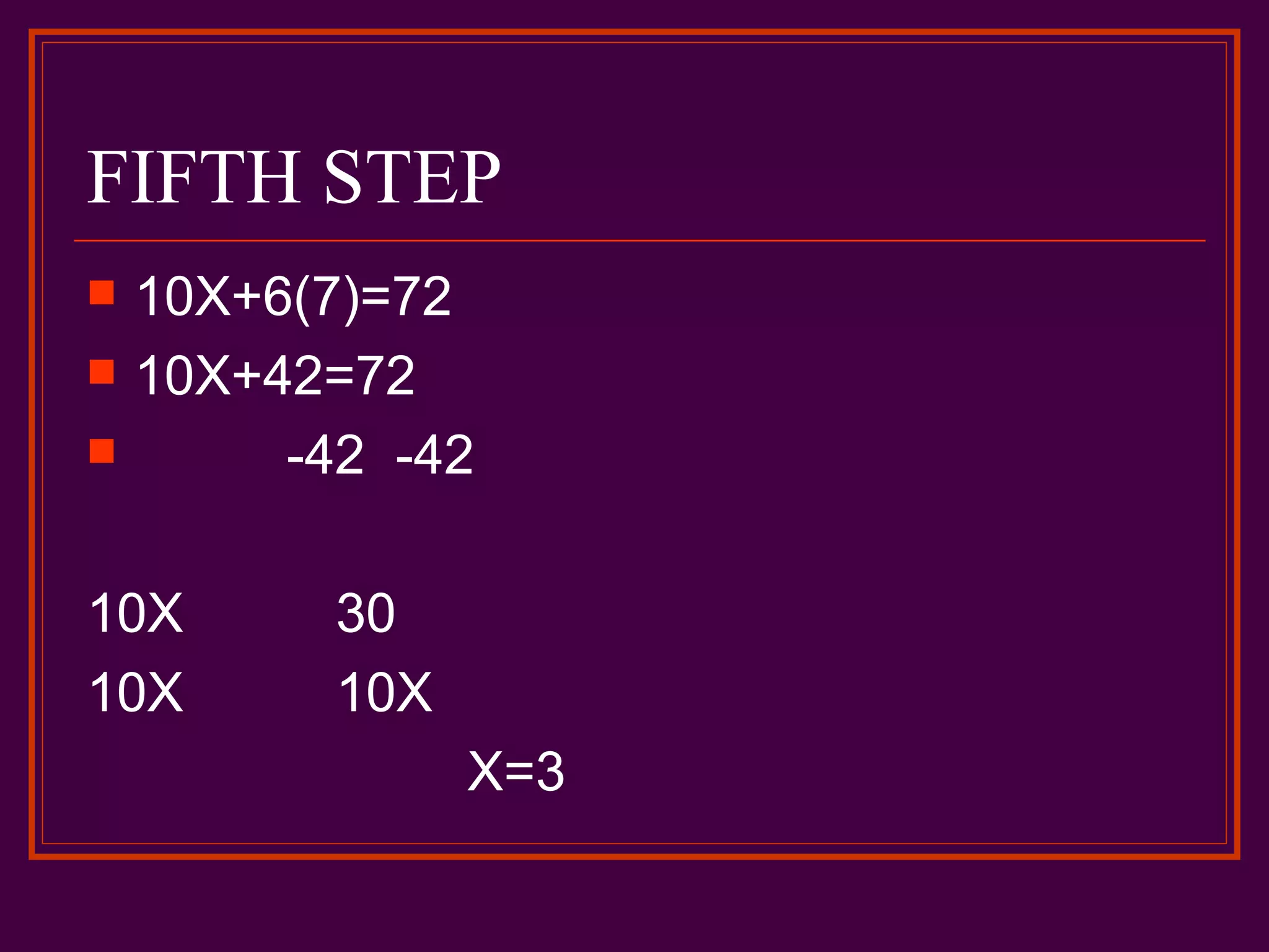 Elimination powerpoint | PPT