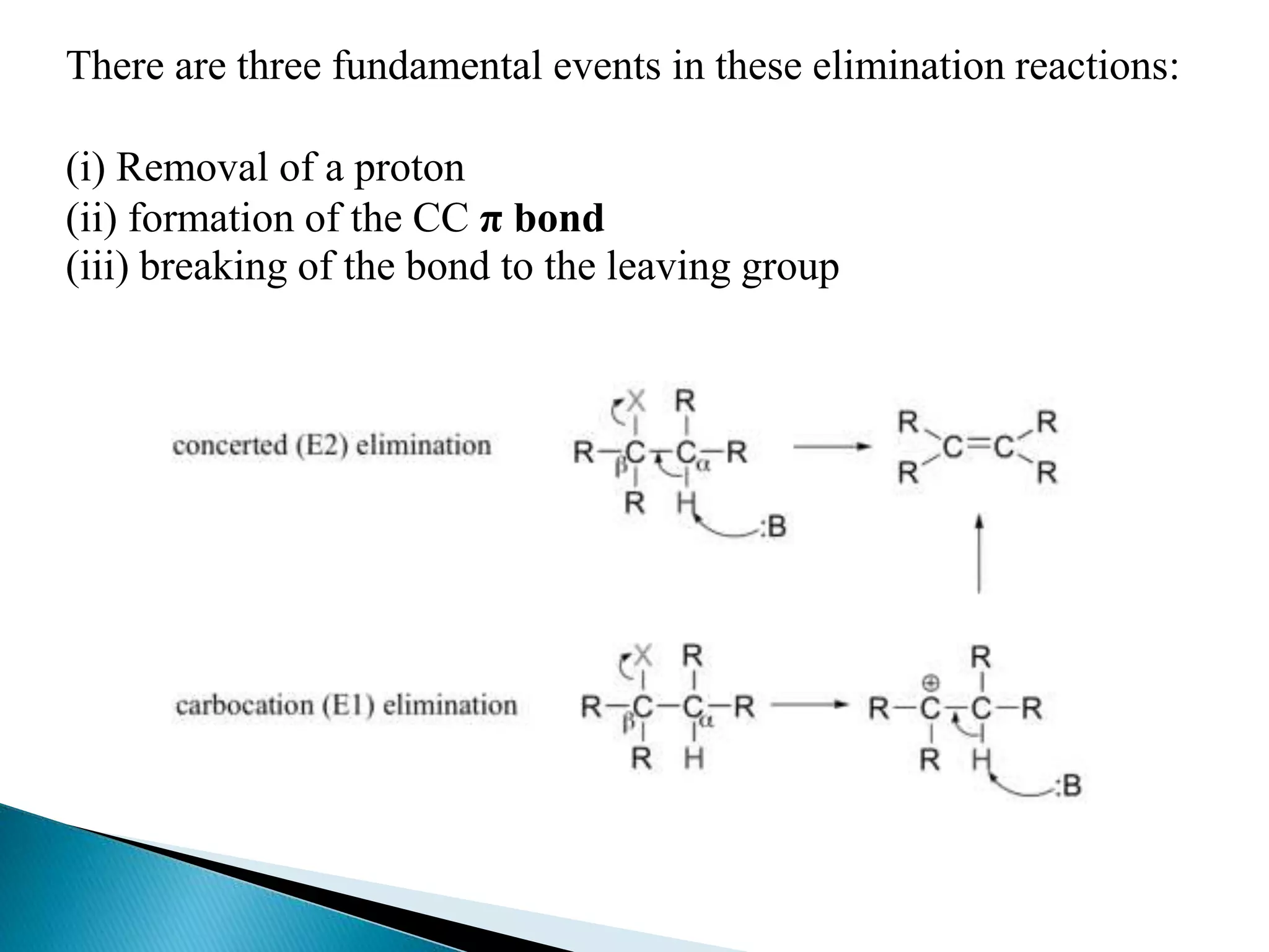 Elimination reaction | PPTX