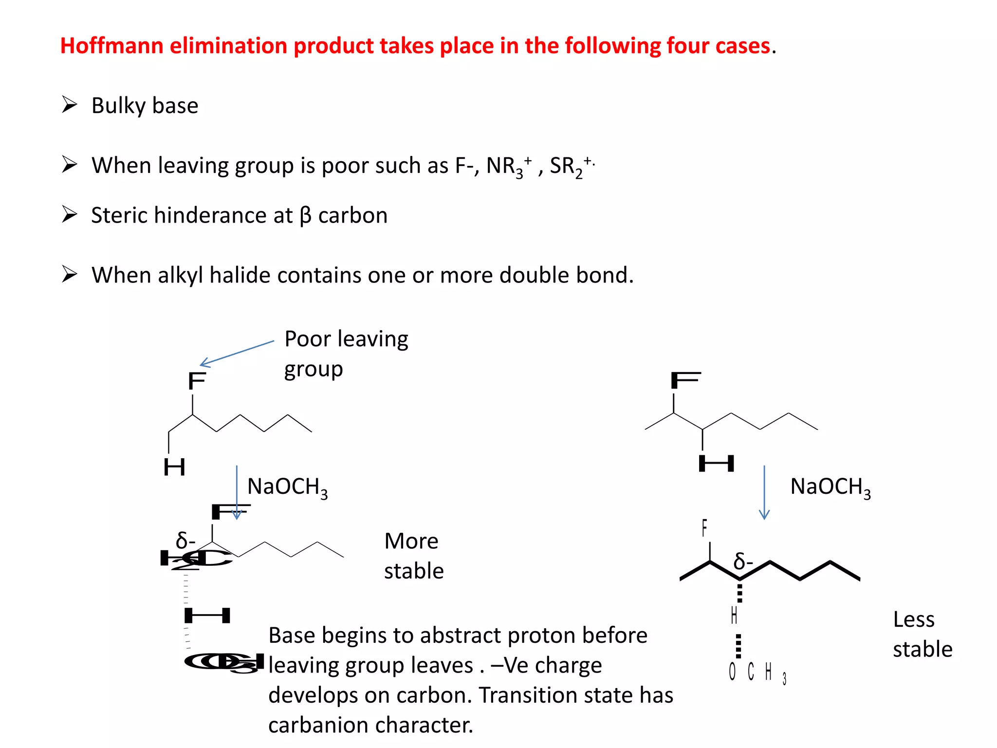 Elimination reaction | PPTX