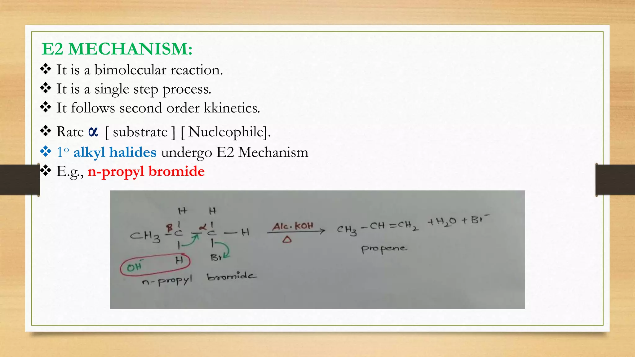 Elimination reactions | PPTX