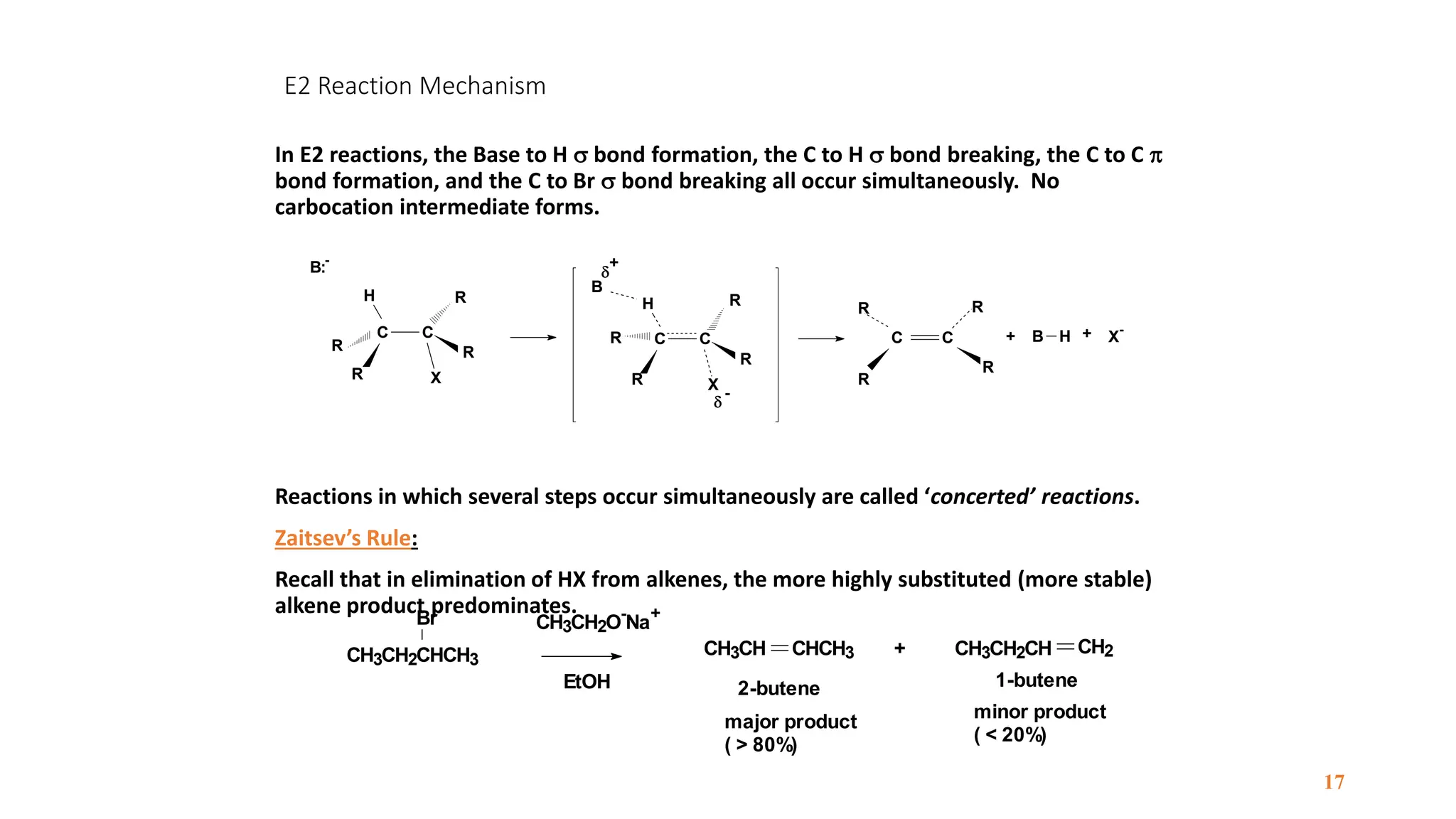 Elimination Reactions-mechanisms and kinetics | PDF