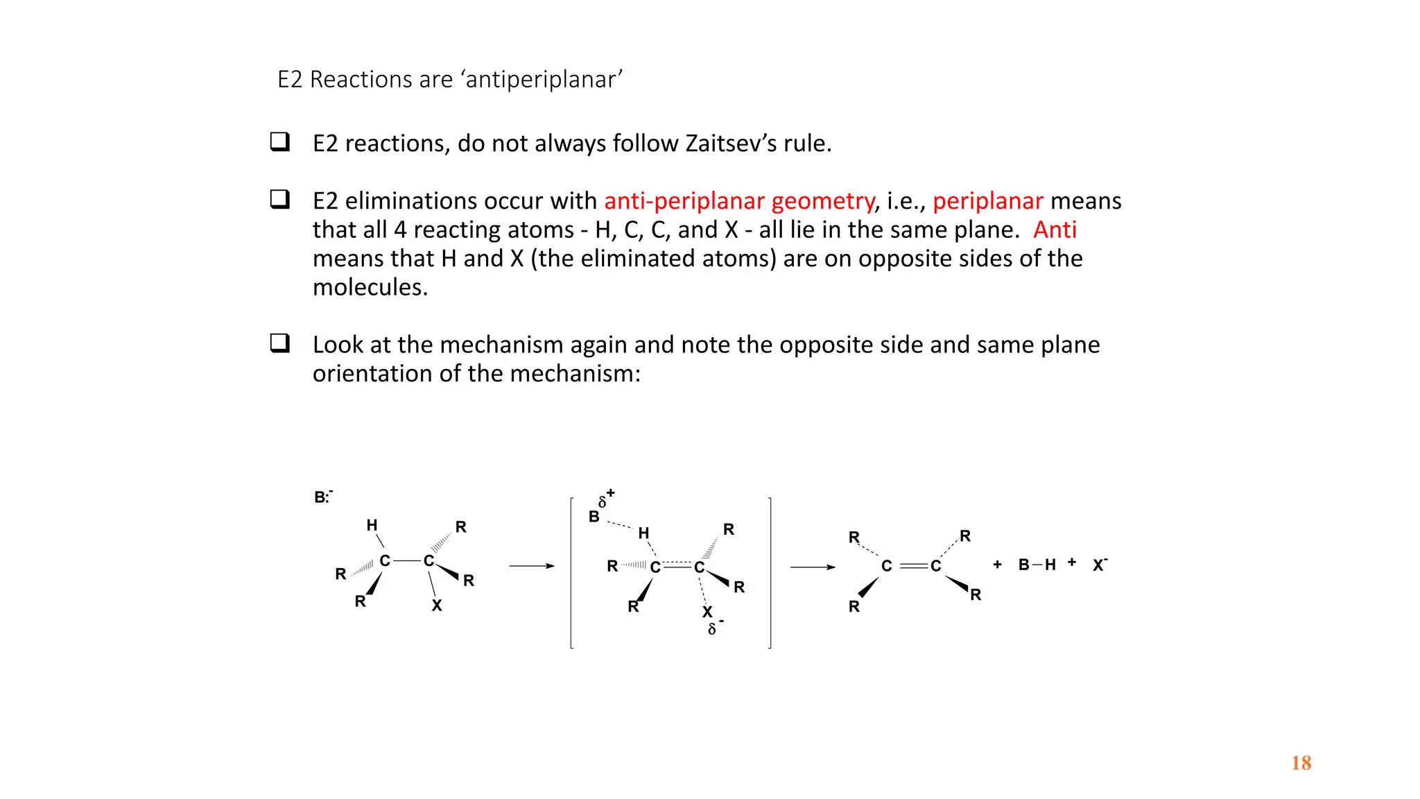 Elimination Reactions-mechanisms and kinetics | PDF