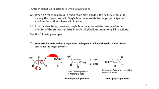 Elimination Reactions-mechanisms and kinetics | PDF