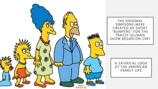 The history of the Simpsons | PPTX