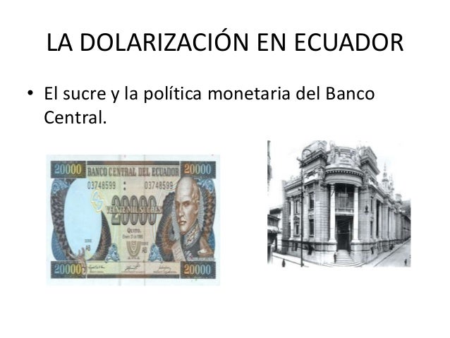 Ecuador, El Oro Y La Reserva Monetaria - prestamosbarti