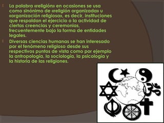 El impacto de la religión en méxico | PPT
