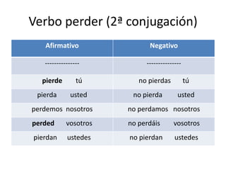 El imperativo | PPTX