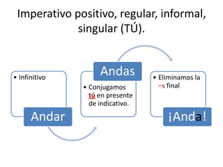 El imperativo | PPTX