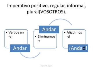 El imperativo | PPTX