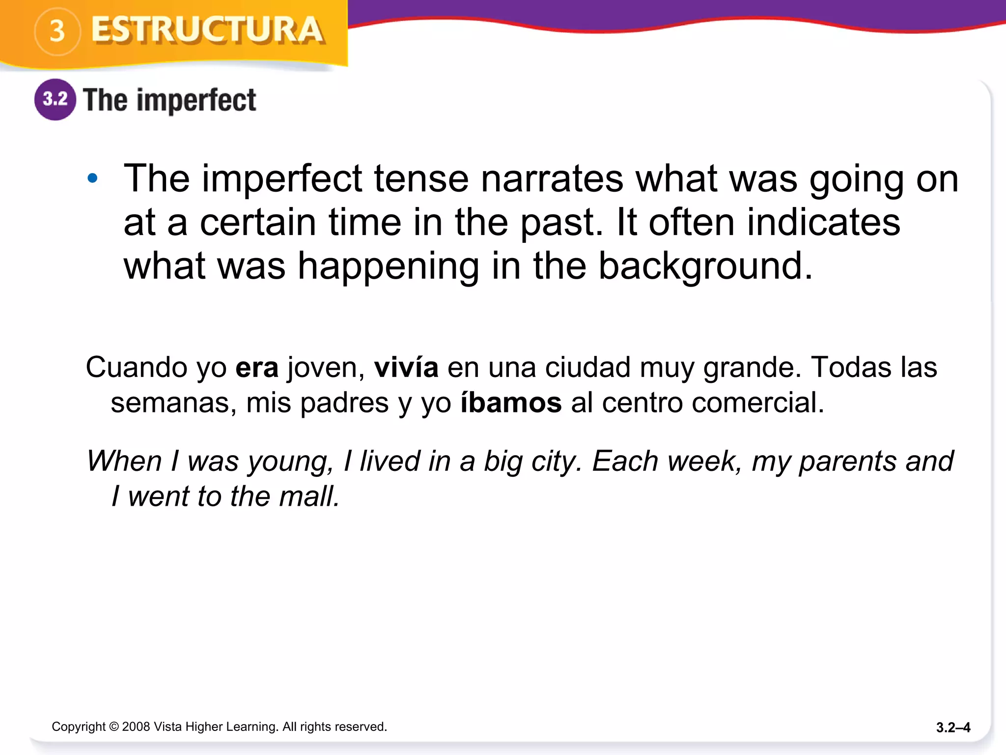 El imperfecto powerpoint | PPT