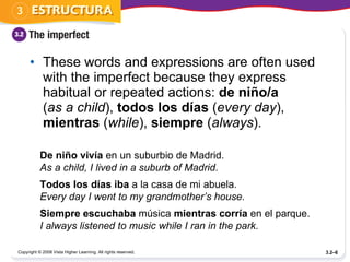 El imperfecto powerpoint | PPT