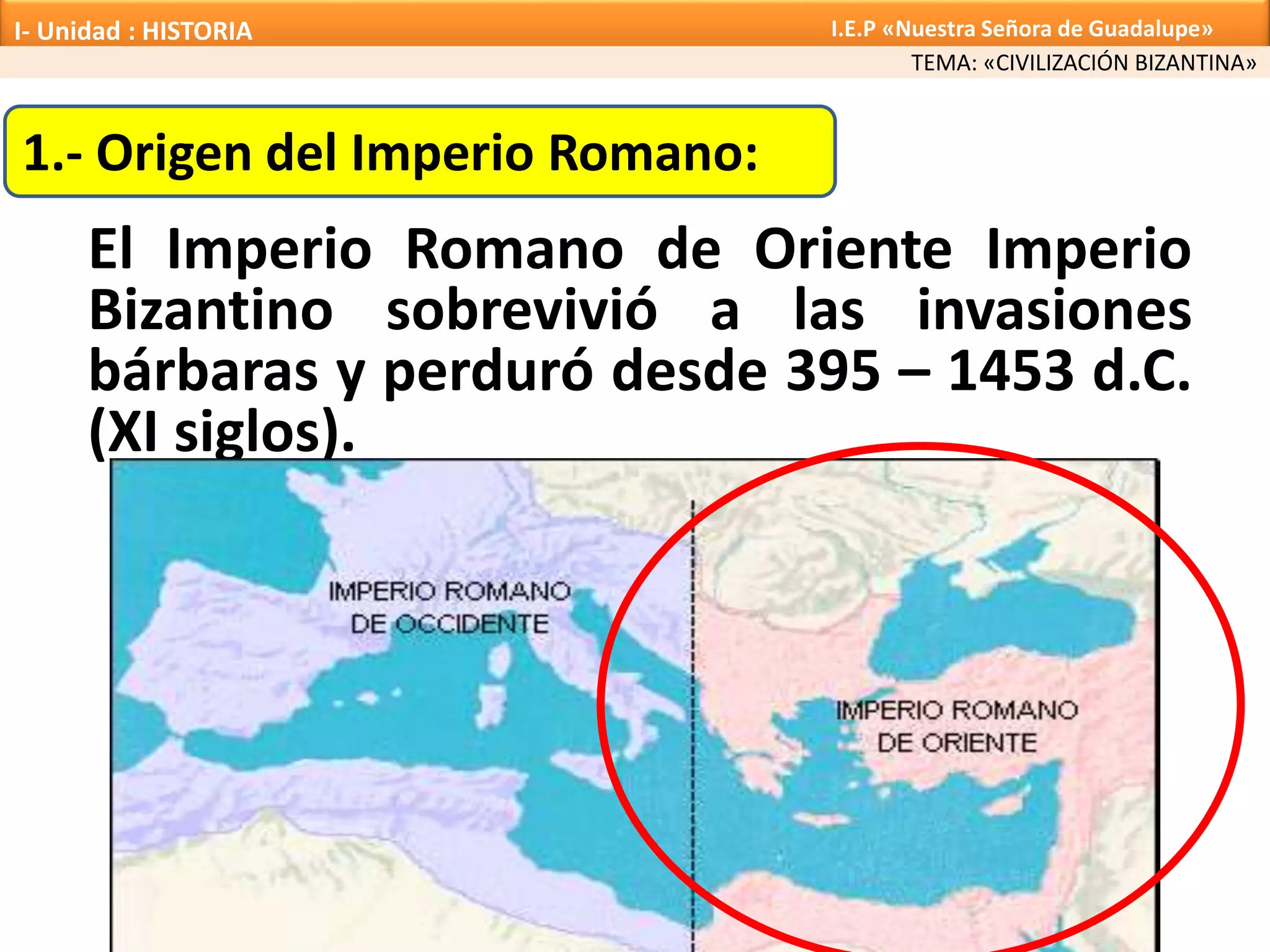 El imperio bizantino | PPTX