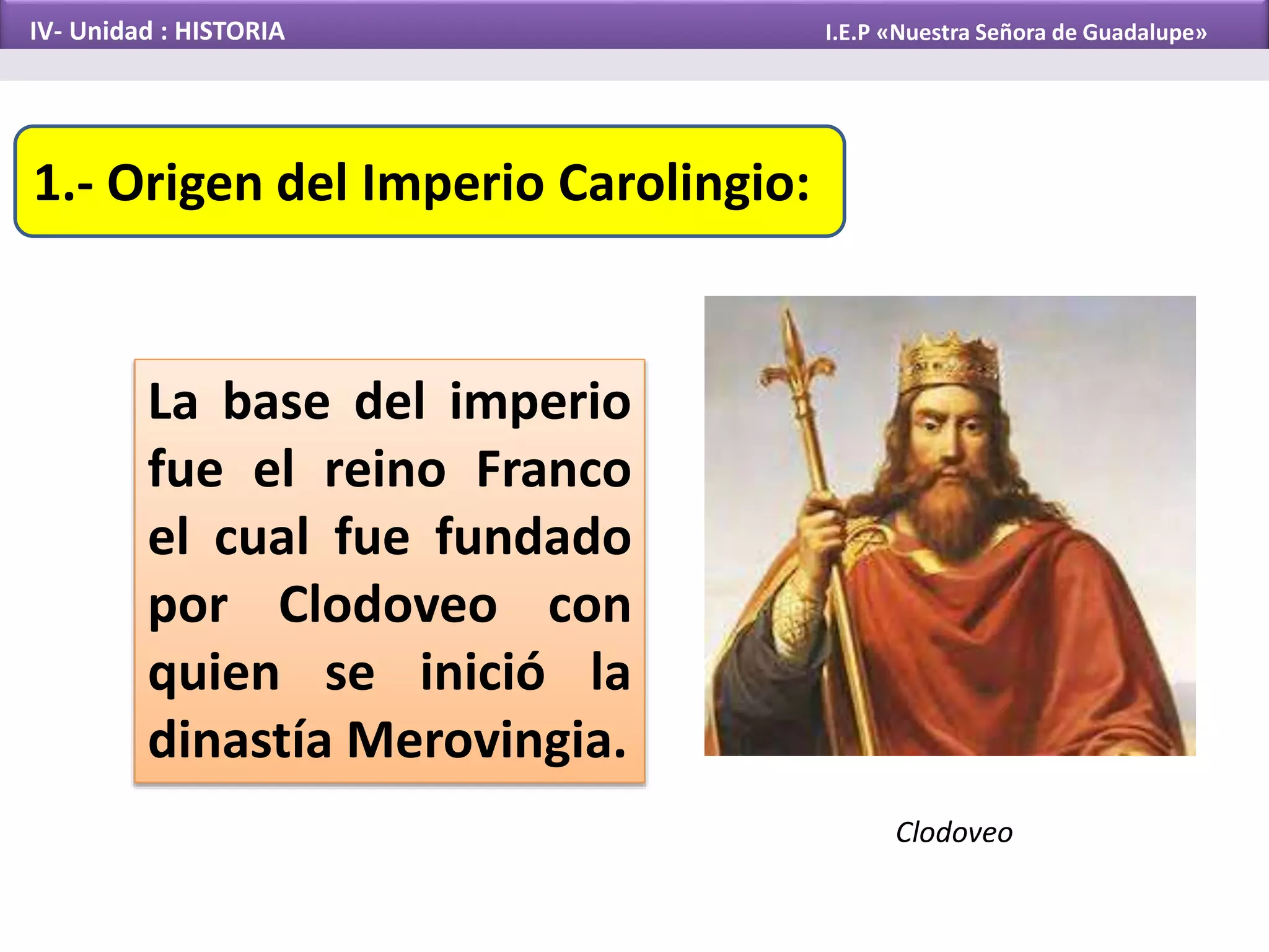 El imperio carolingio | PPT