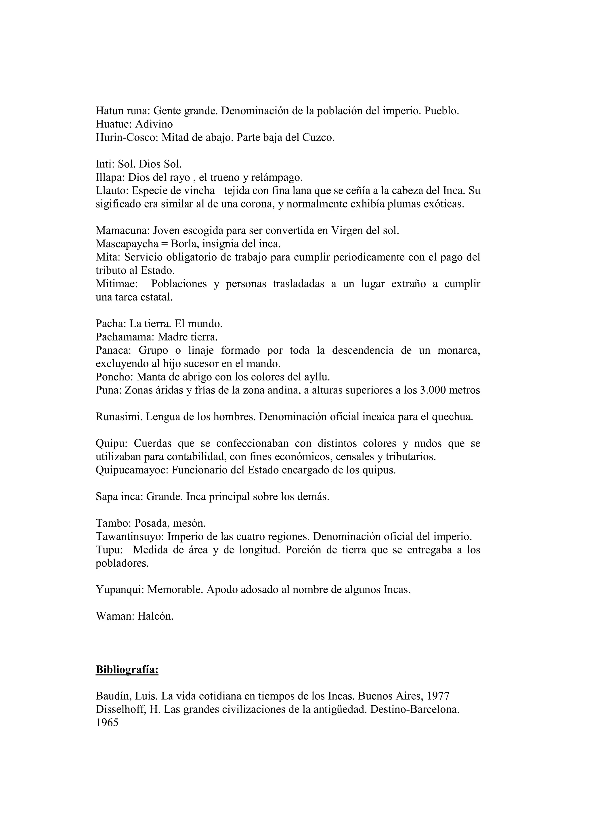 El imperio inca | PDF