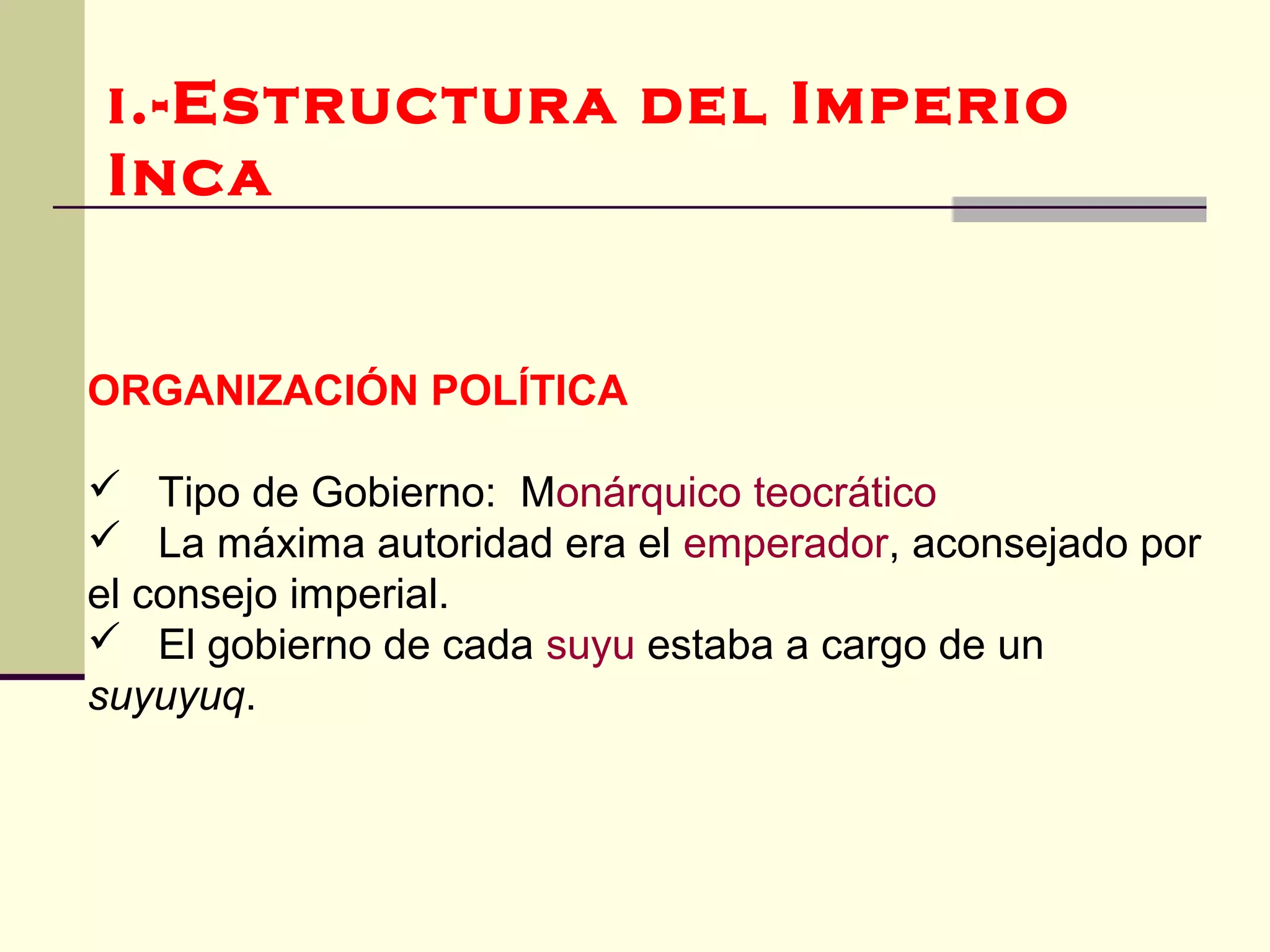 El imperio incaico | PPT