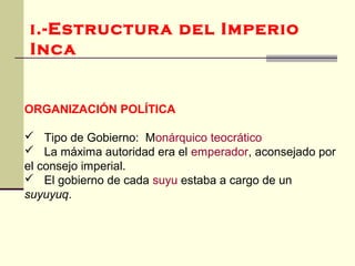 El imperio incaico | PPT