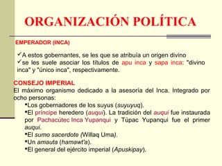El imperio incaico | PPT