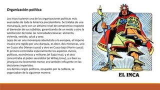 CONOCEMOS el imperio incaico y su organización | PDF