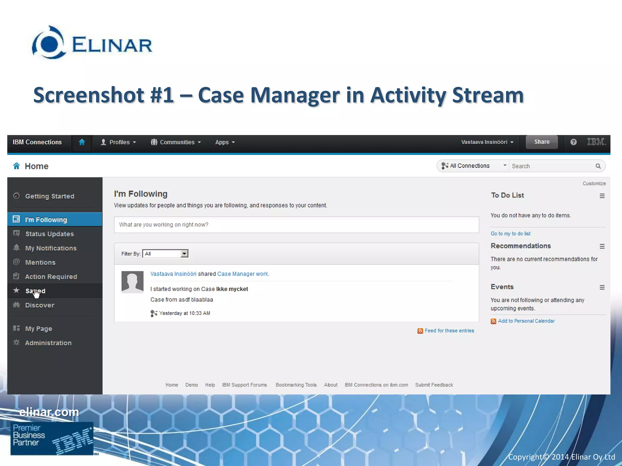 Integrating IBM Connections with ECM using IBM Content Navigator | PPT | Free Download